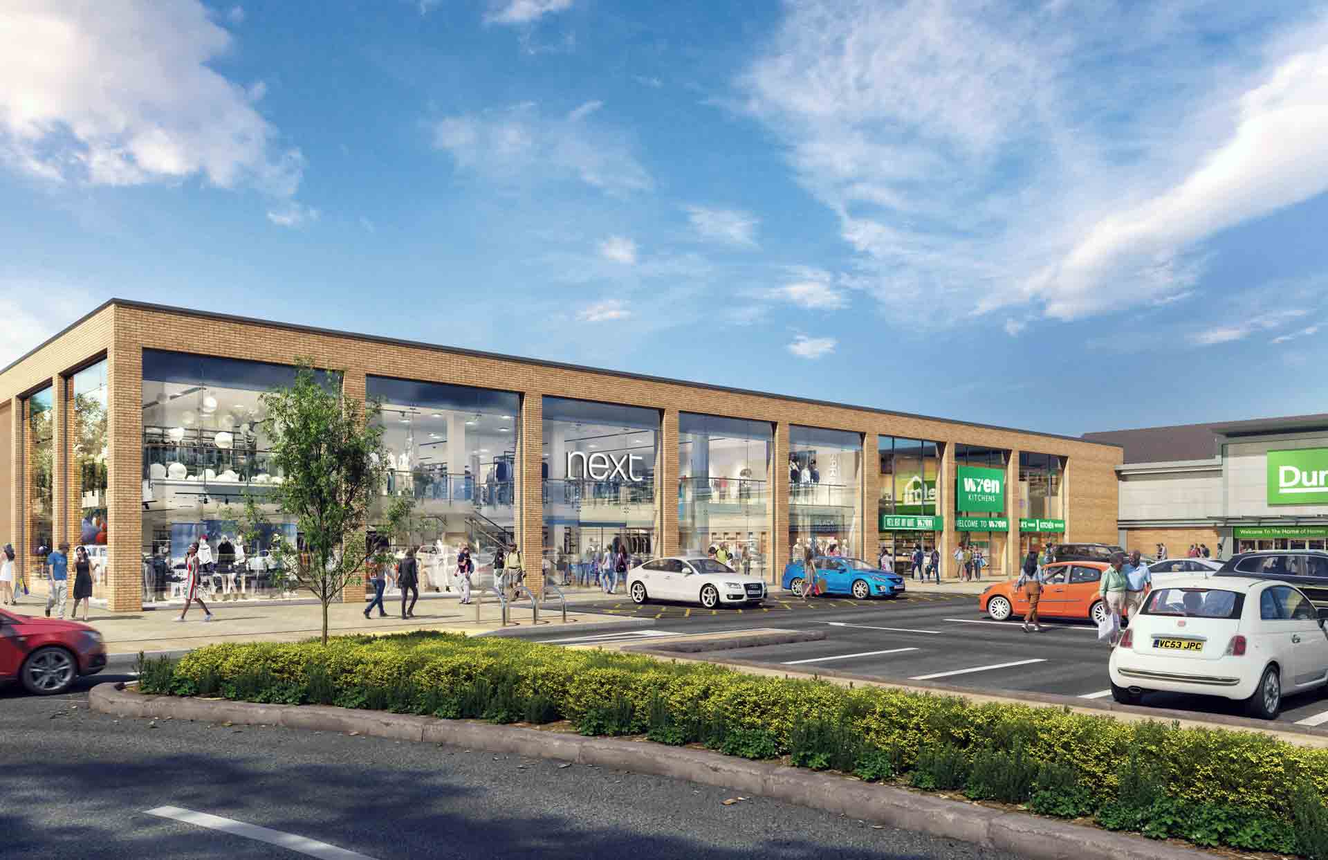 Next, Elgar Retail Park, Worcester | Q+A Planning
